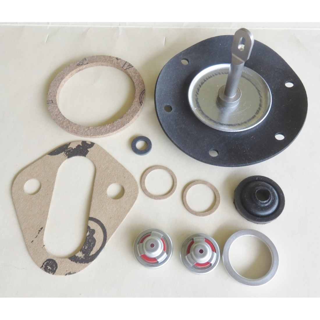 Fuel Pump Kit 6cyl Chevrolet 1952-54, Ford 1954, Willys 1953-62 Dual ...