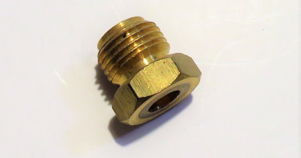 SU HS Jet nut, as used in all HS series SU carburettors P/N AUD2129